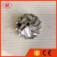 China GT15-25 38.58/52.00mm 6+6 blades 784363-0002B/735475-0002 performance milling/aluminum 2618/billet compressor wheel for sale