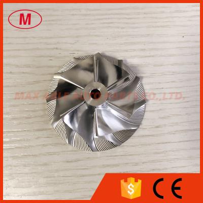 China CT20B 17291-17040 45.90/64.89mm 6+6 blades Turbo Billet/aluminum 2618/milling compressor wheel for Toyota Landcrusier for sale