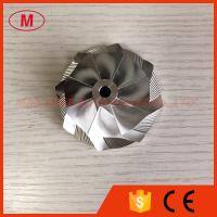 China GTX2867R GEN II 49.63/67.40mm 8+0 blades Point milling turbo milling/aluminum 2618/billet compressor wheel for sale