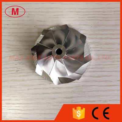 China GTX2867R GEN II 49.63/67.40mm 8+0 blades Point milling turbo milling/aluminum 2618/billet compressor wheel for sale