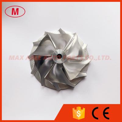 China GT3084 451644-0005 61.33/82.00mm 6+6 blades Turbo Billet/aluminum 2618/milling compressor wheel for HKS3040  racing for sale