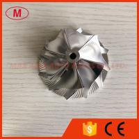 China RHF5 reverse 50.50/66.00mm 6+6 blades high performance Turbo Billet/milling/aluminum 2618 compressor wheel for sale