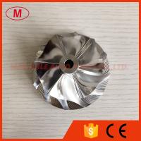 China TA45 441793-0015 63.00/84.02 mm 6+6 blades turbo milling/aluminum 2618/billet compressor wheel for 452075-0001 for sale