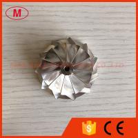 China KP39 39.50/52.00mm 11+0 blades high performance Turbo milling/aluminum 2618/billet compressor wheel for sale