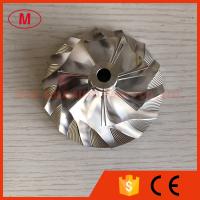 China K27 5327-123-2311 51.73/80.81mm 7+7 blades high performance Billet/milling/aluminum 2618 compressor wheel for sale