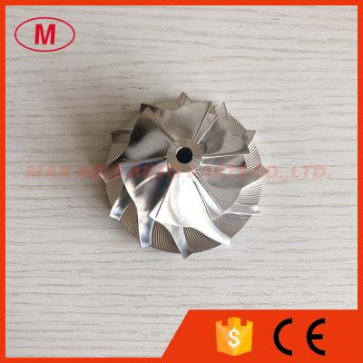China K16 44.40/61.98mm 6+6 blades high performance billet/milling/aluminum 2618 compressor wheel for sale