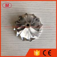 China K16 5324-123-2202 49.52/61.98mm 6+6 blades high performance milling/aluminum 2618/billet compressor wheel for sale