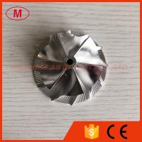 China RHF5 reverse 54.50/70.00mm 6+6 blades High performance Turbo milling/aluminum 2618/billet compressor wheel for sale