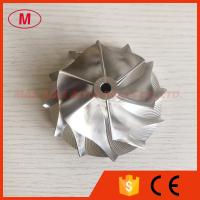 China T04E forward 61.40/82.00mm 6+6 blades high performance turbo billet/milling/alumimun 2618 compressor wheel for sale