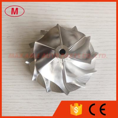 China T04E forward 61.40/82.00mm 6+6 blades high performance turbo billet/milling/alumimun 2618 compressor wheel for sale