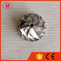 China TD04HL 42.00/56.00mm 7+7 blades turbo milling/aluminum 2618/billet compressor wheel for sale