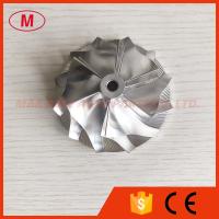 China CT26 53.11/70.98mm 6+6 blades Turbo aluminum 2618/milling/Billet compressor wheel for TOYOTA for sale