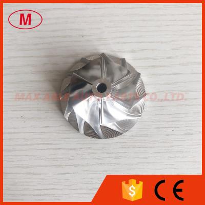 China RHF5 36.60/52.50mm 6+6 blades turbo turbocharger aluminum 2618/milling/billet compressor wheel for VJ26 for sale