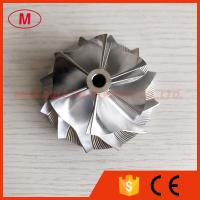 China RHF55 48.62/65.00mm 6+6 blades high performance Turbo aluminum 2618/Billet compressor wheel for sale
