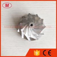 China GT15-25 point milling 53.11/70.97mm 11+0 blades Snake Curve, Performance aluminum 2618/billet compressor wheel for sale