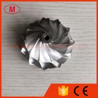 China GT15-25 11+0 Blades  50.20/65.00mm 702549-0008HF V1 point milling snake high performance billet compressor wheel for sale