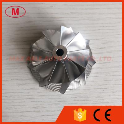 China TD05H 20G reverse 52.56/68.01mm 49179-43400 9+0 blades high performance milling/aluminum 2618/billet compressor wheel for sale