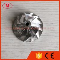 China TD05H reverse155G6 47.05/68.01mm 6+6 blades 49378-01642/EVO X Turbo Billet/milling/aluminum 2618 compressor wheel for sale
