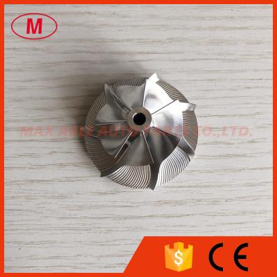 China GT12 reverse 30.00/44.01mm 7+0 Blades high performance milling/aluminum 2618/billet compressor wheel for sale