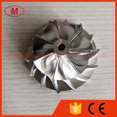 China K16 50.33/71.00mm 7+7blades high performance milling/aluminum 2618/billet compressor wheel for sale