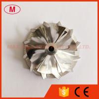 China K04 43.30/56.08mm 6+6 blades high performance milling/aluminum 2618/billet compressor wheel for sale