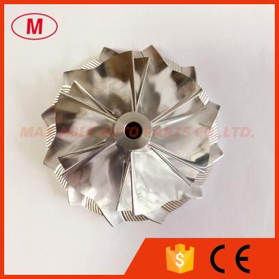 China K16 54.20/66.56mm 6+6 blades 5324-123-2206 Upgrade turbo milling/aluminum 2618/billet compressor wheel for AUDI TTRS for sale