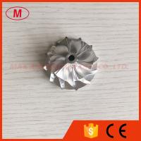 China GT15-25 36.39/49.00mm 6+6 blades 702489-0005C performance turbo milling/aluminum 2618/billet compressor wheel for sale