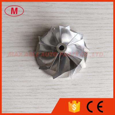 China TD04HL 19T reverse 46.02/58.00mm 5+5 blades  49189-X Turbocharger milling/aluminum 2618/billet compressor wheel for sale