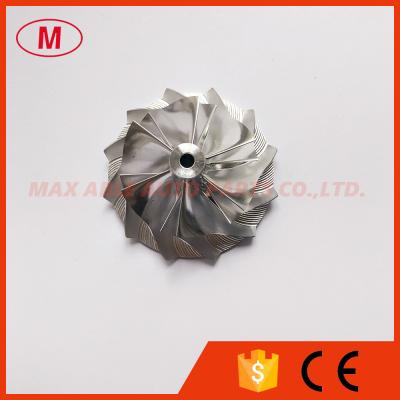 China K04 47.56/61.98mm 6+6 blades high performance turbocharger turbo billet/milling/aluminum 2618 compressor wheel for sale