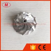 China GT15-25 reverse 48.88/68.95m 11+0 blades high performance Turbo aluminum 2618/milling/ billet compressor wheel for sale