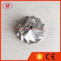 China GT15-25 54.87/70.98mm 6+6 blades High Performance Turbocharger milling/aluminum 2618/ Billet Compressor wheel for sale