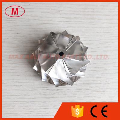 China GT15-25 54.87/70.98mm 6+6 blades High Performance Turbocharger milling/aluminum 2618/ Billet Compressor wheel for sale