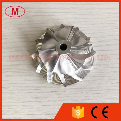 China TD05H 155G6 47.05/68.01mm 6+6 blades 49378-01642/EVO X high performance HIGH blade Turbo Billet/milling compressor wheel for sale