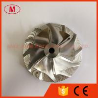 China HE531VE 3593686 66.92/99.01mm 6+6 blades Turbo milling/aluminum 2618/billet compressor wheel for 4044319/4044840/4047075/4044198/3781169 for sale