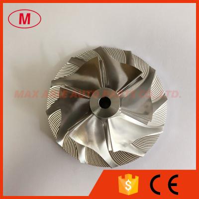 China HE531VE 3593686 66.92/99.01mm 6+6 blades Turbo milling/aluminum 2618/billet compressor wheel for 4044319/4044840/4047075/4044198/3781169 for sale
