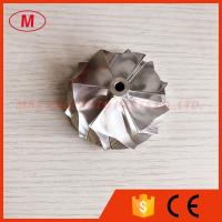 China K16 54.20/66.57mm 6+6 blades 5324-123-2206 Upgrade turbo billet/milling/aluminum 2618 compressor wheel for TTRS for sale