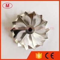 China GTB2260V 784369-0002/787571-0002 44.52/60.01mm 7+7 blades high performance turbocharger billet compressor wheel for sale