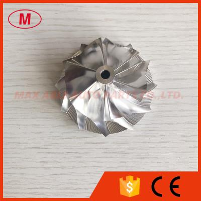 China K16 52.20/66.56mm 6+6 blades turbo billet/milling/aluminum 2618 compressor wheel for sale