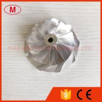 China GTX3076 GEN ll reverse point milling 58.23/76.43mm 9+0 blades bore:6.00 turbo billet/aluminum 2618 compressor wheel for sale