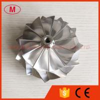 China GTA4508R 11+0 blades 79.85/108.04mm high performance Billet/milling/aluminum 2618 compressor wheel for 800270-0001 for sale