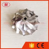 China HX40 59.95/86.01mm 6+6 blades high performance turbocharger milling/aluminum 2618/billet compressor wheel for 3590929 for sale