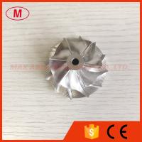 China TF035 13T 49377-00018 38.35/51.00mm 6+6 blades turbo milling/aluminum 2618/billet compressor wheel for 49135-05671 for sale