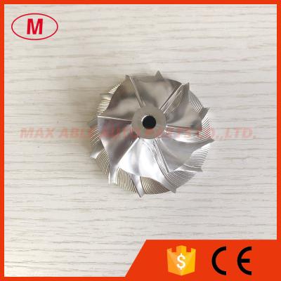 China TF035 13T 49377-00018 38.35/51.00mm 6+6 blades turbo milling/aluminum 2618/billet compressor wheel for 49135-05671 for sale