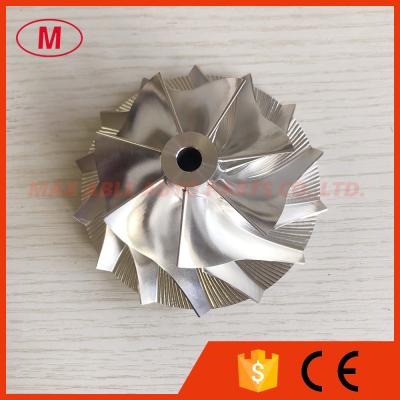 China S200 1283-123-2001 7+7 blades 58.85/84.60mm high performance Turbocharger Billet/milling/aluminum 2618 compressor wheel for sale
