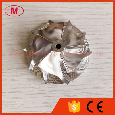 China K04 49.62/68.58mm 5+5 blades high performance turbo milling/aluminum 2618/billet compressor wheel for sale