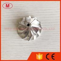 China RHF3 reverse 35.50/46.00mm 6+6 blades turbo milling/aluminum 2618/billet compressor wheel for sale
