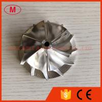 China RHF5 54.06/71.40mm 6+6 Blades high performance turbo aluminum 2618/billet compressor wheel for sale