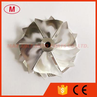 China TD03 42.00/50.96mm 6+6 blades high performance Turbo Billet/milling/aluminum 2618 compressor wheel for sale