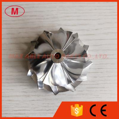 China MGT2259S 793221-0001 46.50/59.48mm 6+6 blades high performance turbo billet/milling/aluminum 2618 compressor wheel for sale