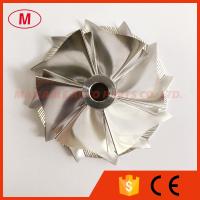 China CT26 47.10/60.13mm 6+6 blades high performane Turbo aluminum 2618/milling/Billet compressor wheel for sale
